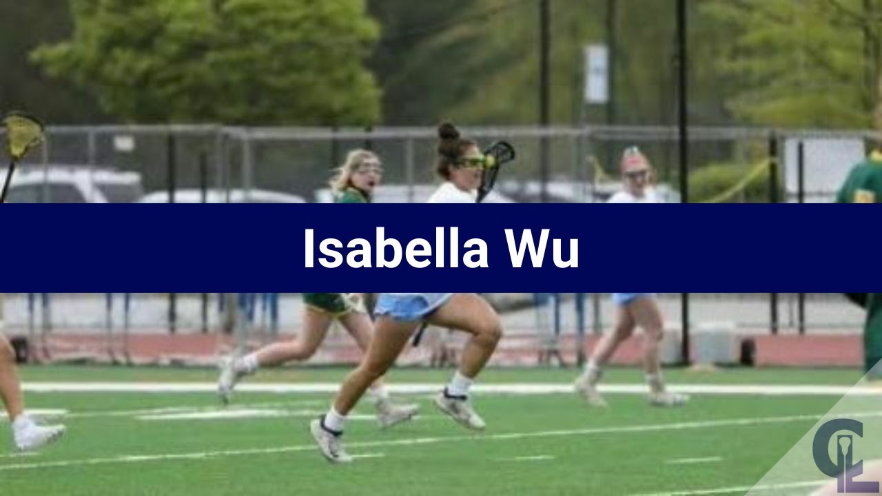 Isabella Wu Lacrosse Highlights - NJ 2023 - Def - YouTube