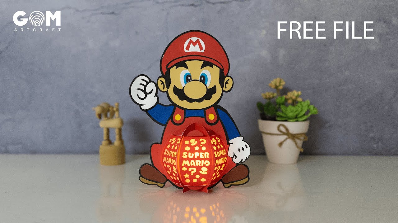 FREE FILE: How To Make Paper Mario Lanterns - YouTube
