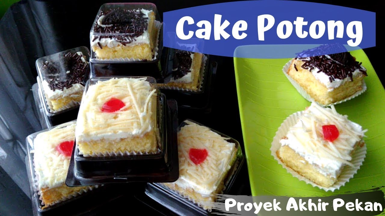 Membuat Cake Potong - YouTube