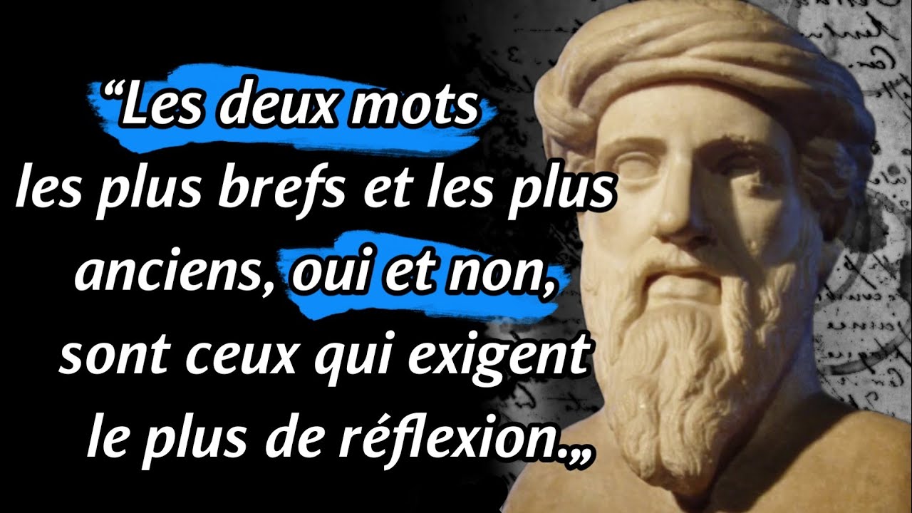 Citations de Pythagore que tout le monde devrait connaître | Pensées ...