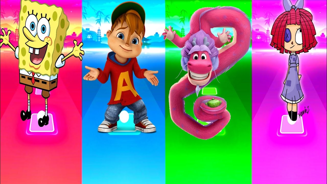 SpongeBob_SquarePants🆚Alvin_and_the_chipmunks🆚Wish_Dragon🆚Ragatha🍟Who ...