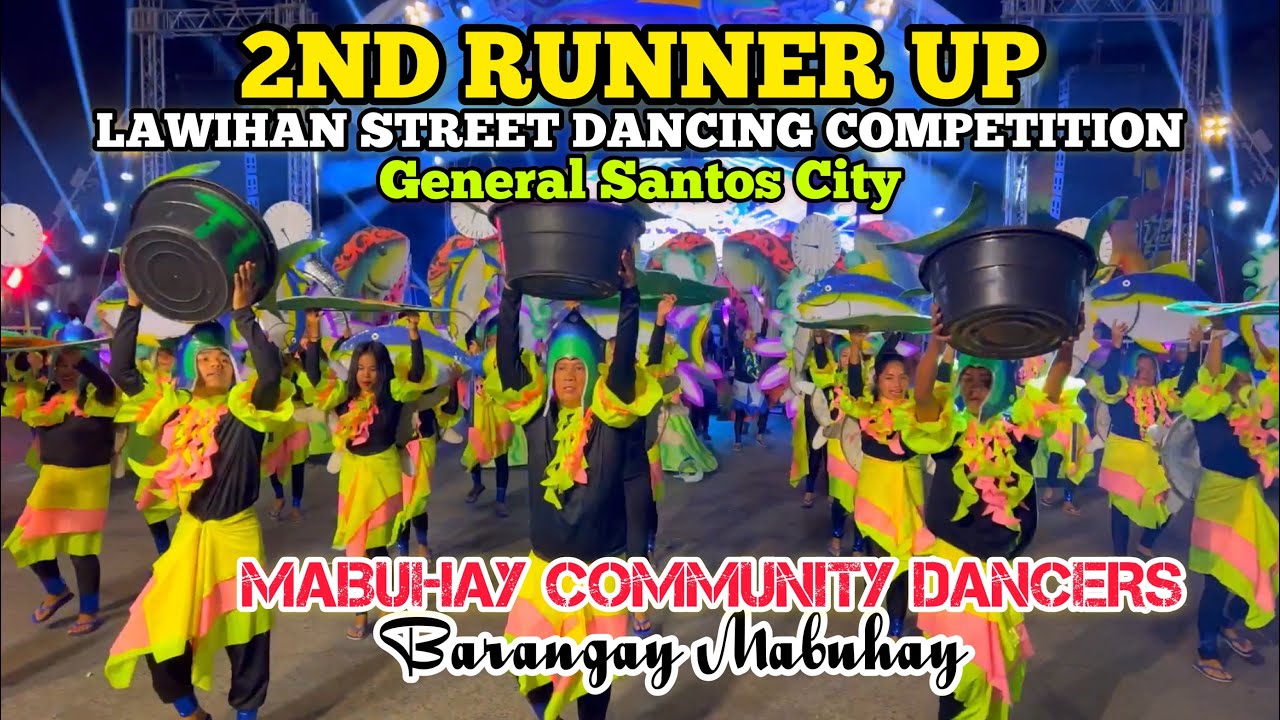 2ND RUNNER UP LAWIHAN STREET DANCING COMPETITION | TUNA FESTIVAL 2023 ...