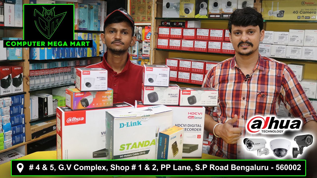 CCTV Cameras for the Best Price |Computer Mega Mart| |SP Road| - YouTube