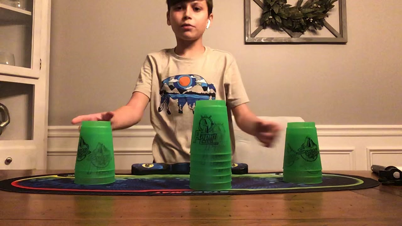 Cup Stacking - YouTube