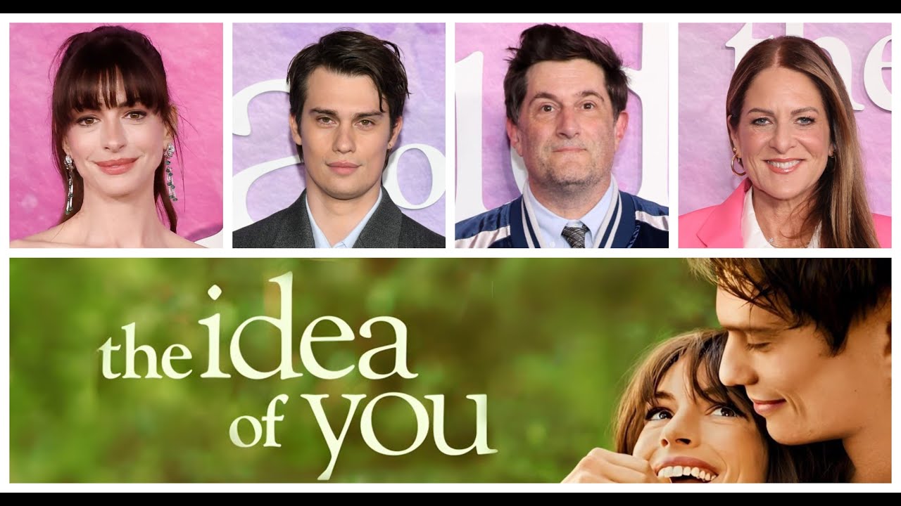 The Idea of You interviews w/ Anne Hathaway, Nicholas Galitzine ...