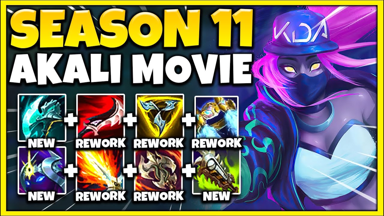 Testing EVERY BROKEN Akali Build in Season 11 [AKALI: THE MOVIE ...