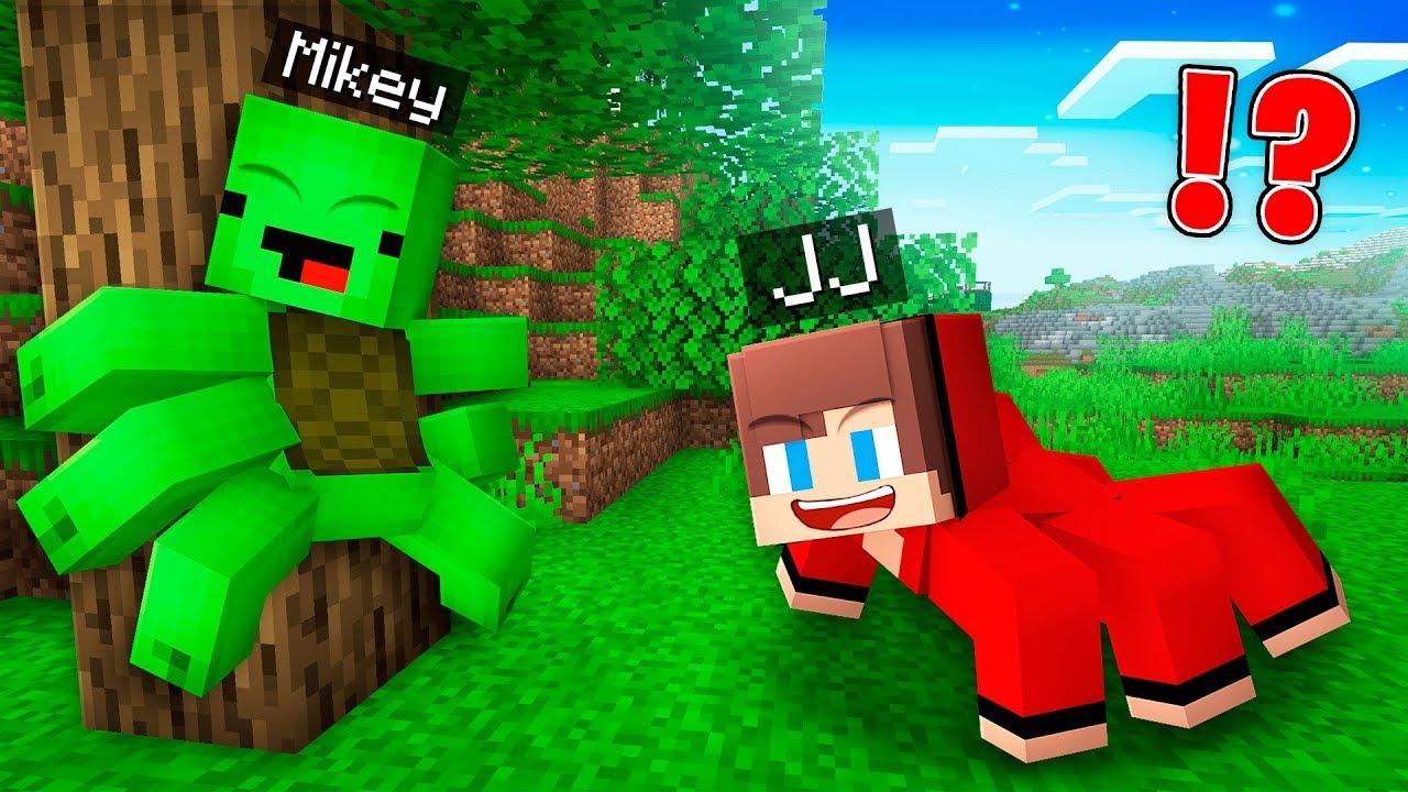How JJ and Mikey Became SPIDERS in Minecraft Maizen! - YouTube