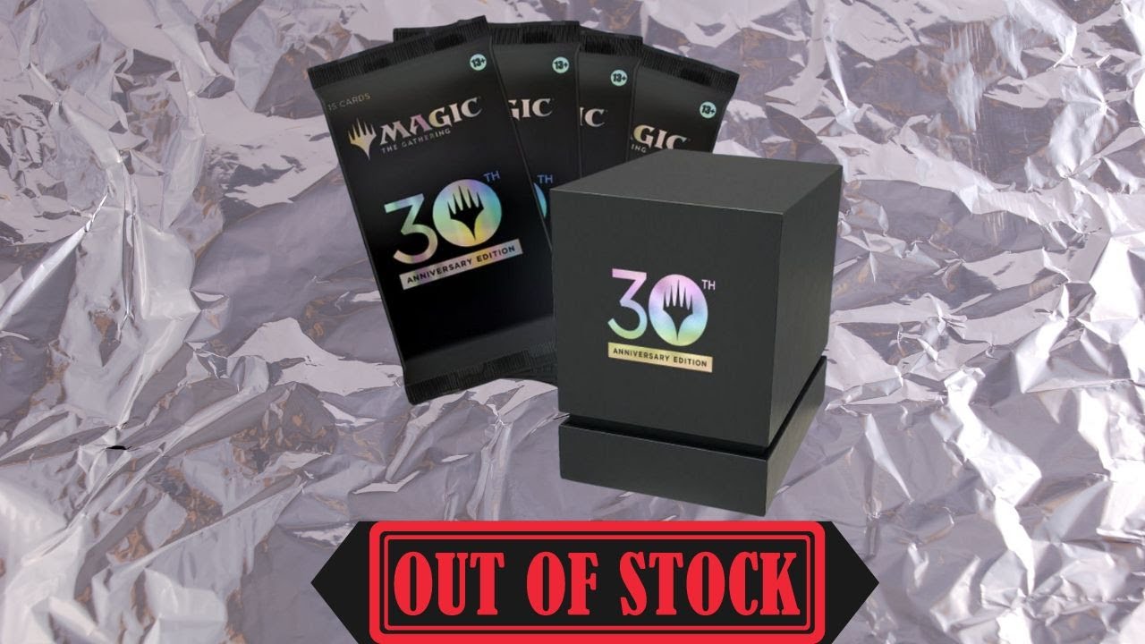 Magic The Gathering 30th Anniversary "Sells out" or does it?????? - YouTube
