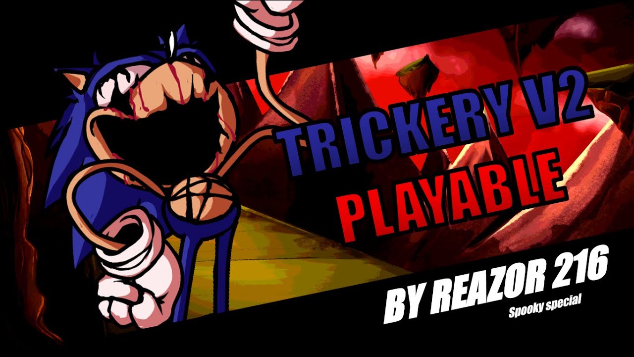 FNF parallax : Trickery v2 playable - YouTube