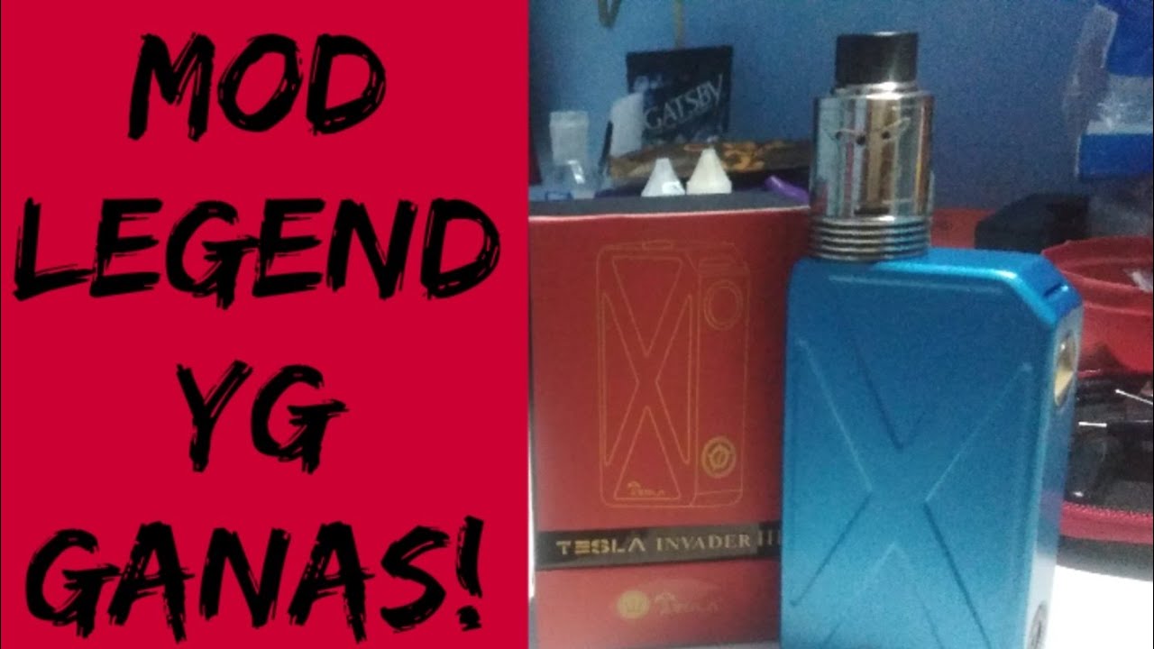 Tesla invader 3 Mod dengan design simple dan Galak ! Unboxing & Review ...