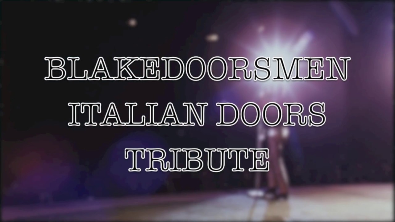 VIDEO PROMO 2016 - Blake Doors Men - The Doors Tribute Show - YouTube