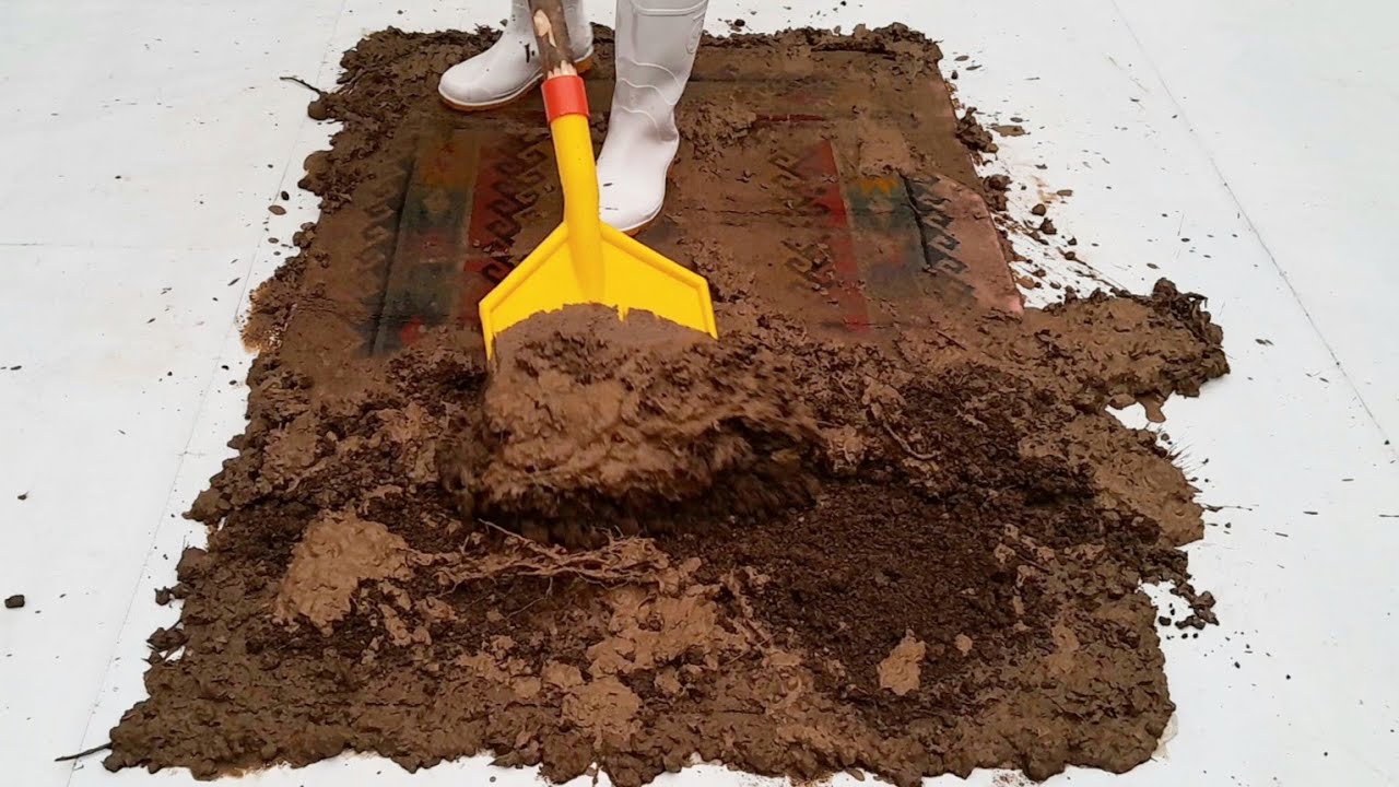 Amazing new method - witness the incredible restoration of this mud ...