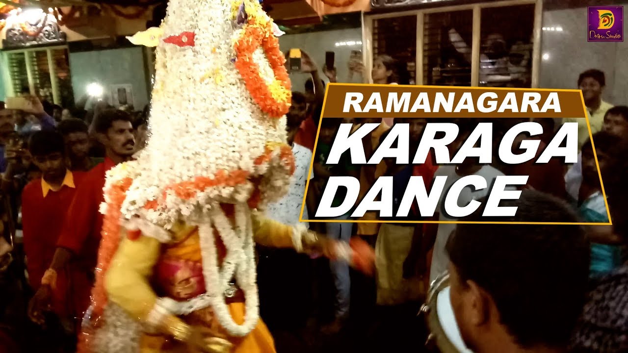 Karaga Dance in Chamundeshwari Jaathre | Ramanagara - YouTube