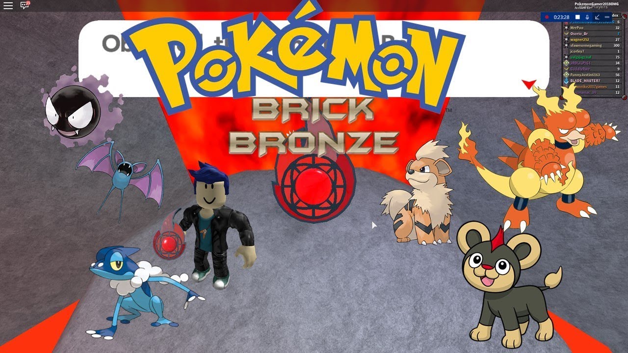 POKEMON BRICK BRONZE 4: BATTLING THE FIRE TYPE GYM - YouTube