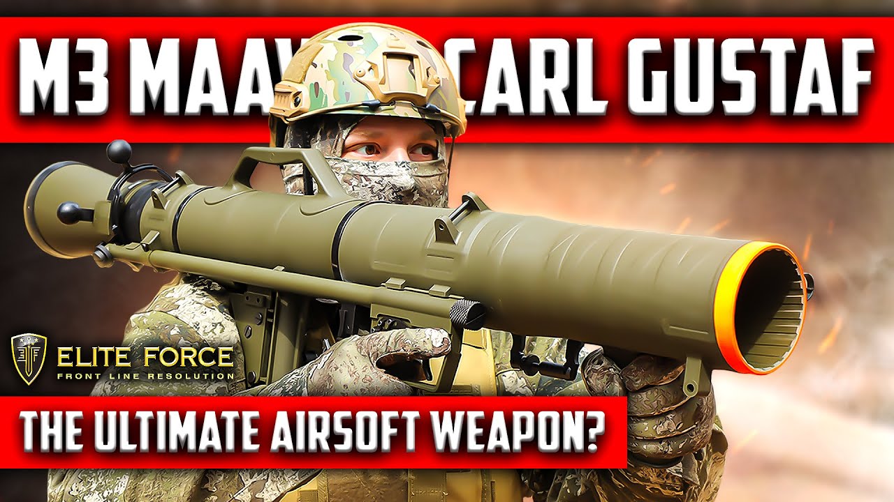 Elite Force M3 MAAWS Carl Gustaf Airsoft Launcher Review. Is It Worth ...
