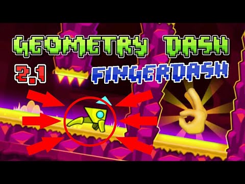 GEOMETRY DASH FINGERDASH LEVEL HD 720p- FULL VERSION - YouTube