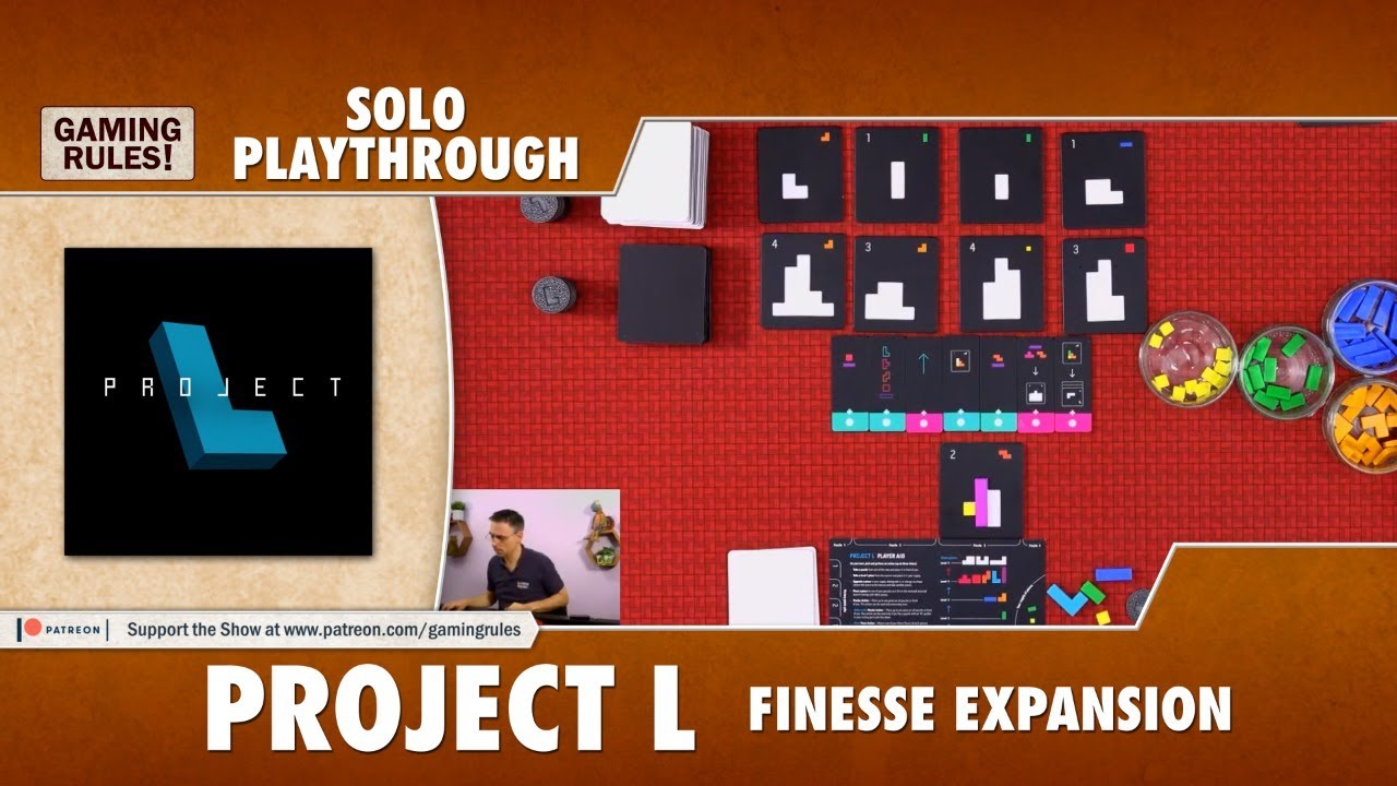 Project L - Solo Playthrough with the Finesse expansion - YouTube