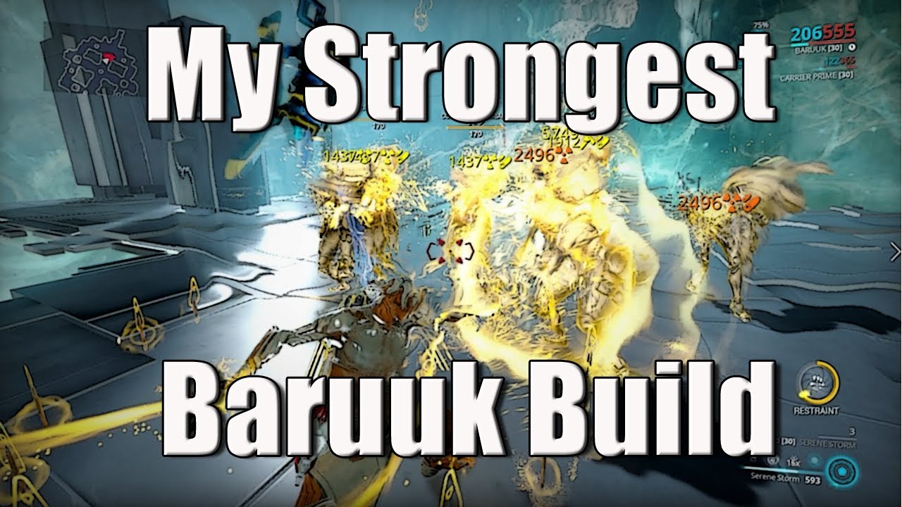 Warframe - My Strongest Baruuk Build - YouTube