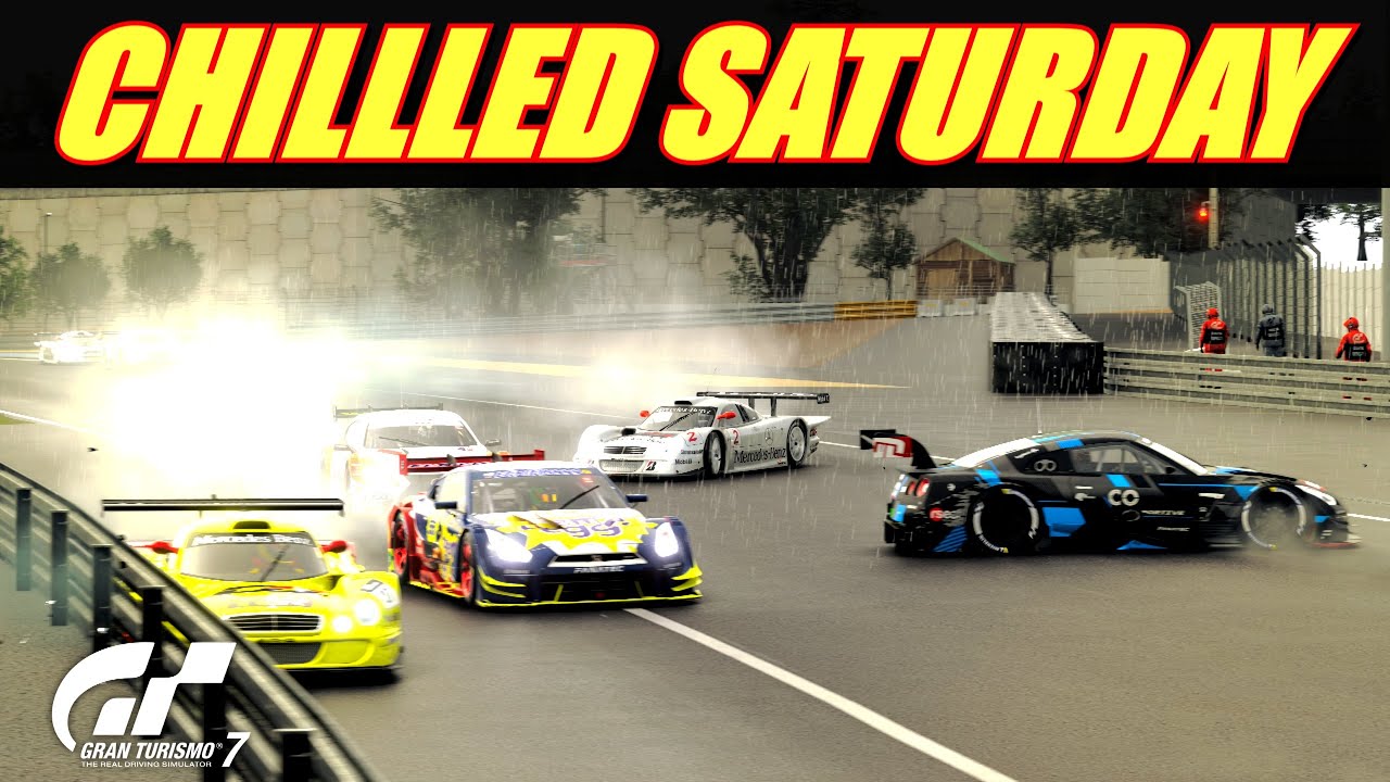 Gran Turismo 7 - Chilled Saturday Le Mans Fun - YouTube