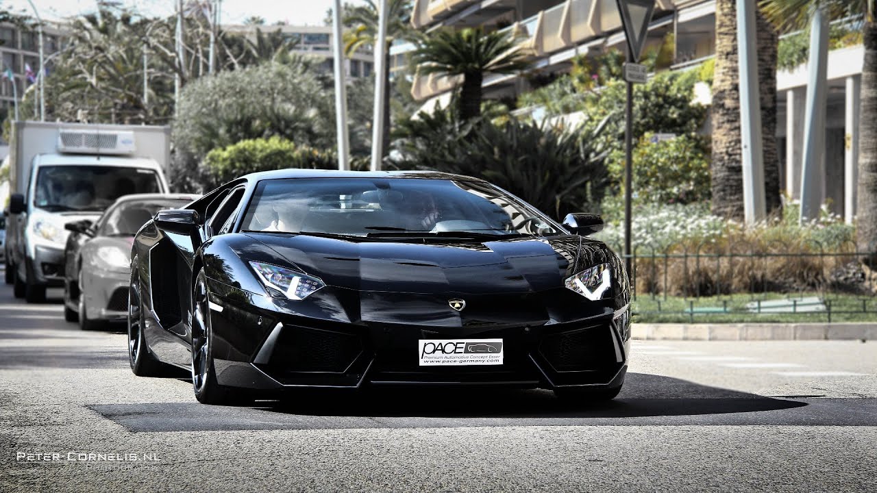 Monaco Lamborghini Aventador Lp700 4 Start Up And Sounds Youtube