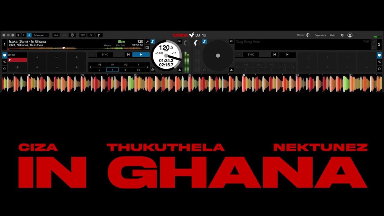 CIZA - Isaka (6am) - In Ghana ft. Nektunez & Thukuthela (Official Visualizer) - YouTube