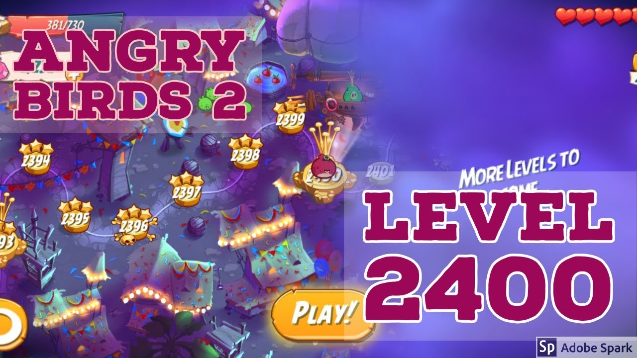 Angry Birds 2: How To Beat Level 2400! - YouTube
