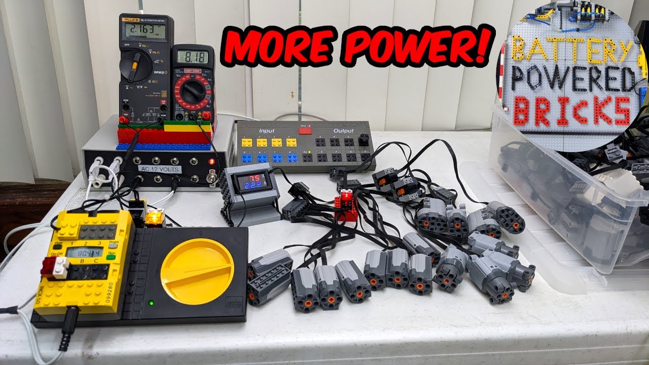 Upgraded Lego 9v Train Regulator - More Power! - YouTube