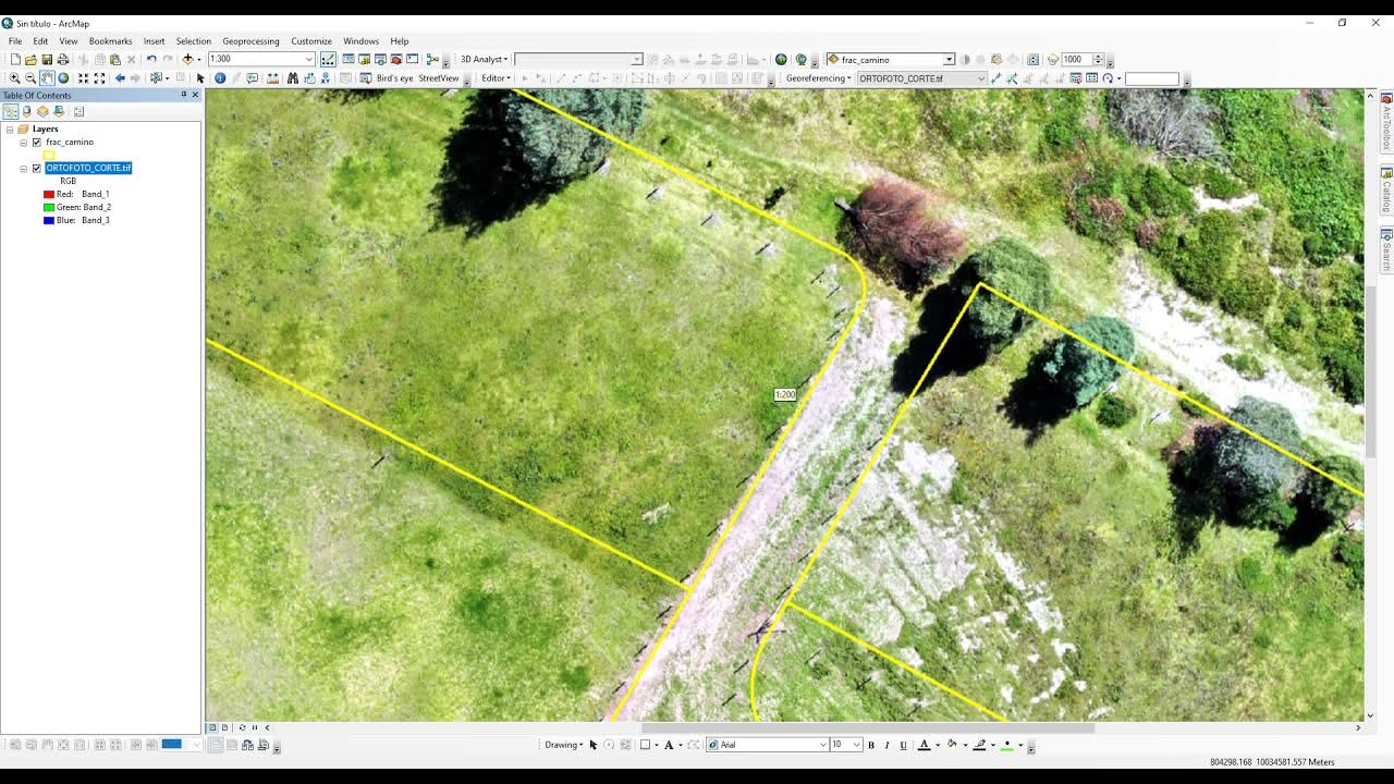 Georreferenciación Ortofoto de dron - YouTube
