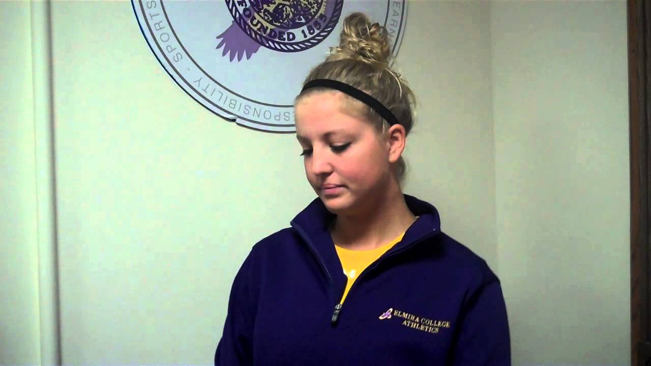 EC Athlete of the Week 04-14-13 Emma Schepers '13 - YouTube