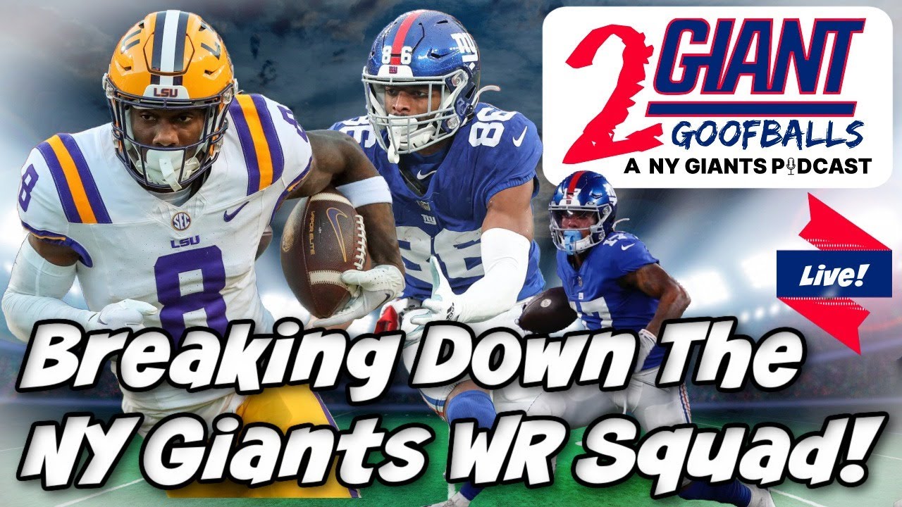 Breaking Down The 2024 New York Giants Wide Receiver Squad! - YouTube
