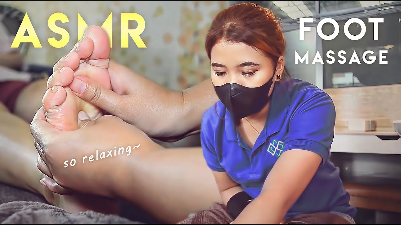 ASMR | Relaxing Foot Massage for Deep Sleep - YouTube
