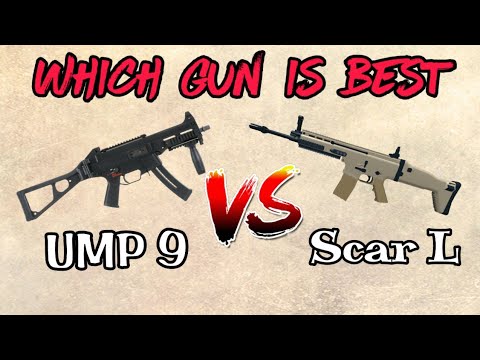 UMP9 Vs SCAR-L Full Comparison | PUBG Mobile | PUBG India - YouTube
