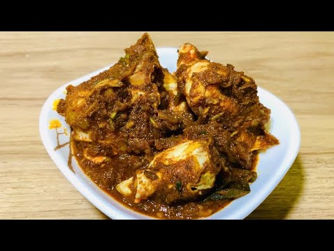 ഞണ്ട് റോസ്റ്റ് / Njandu Roast / Thani Nadan Crab Roast - YouTube