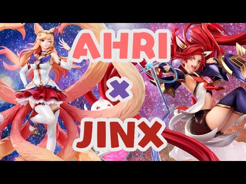 Star Guardians! Ahri and Jinx figure unboxing - YouTube