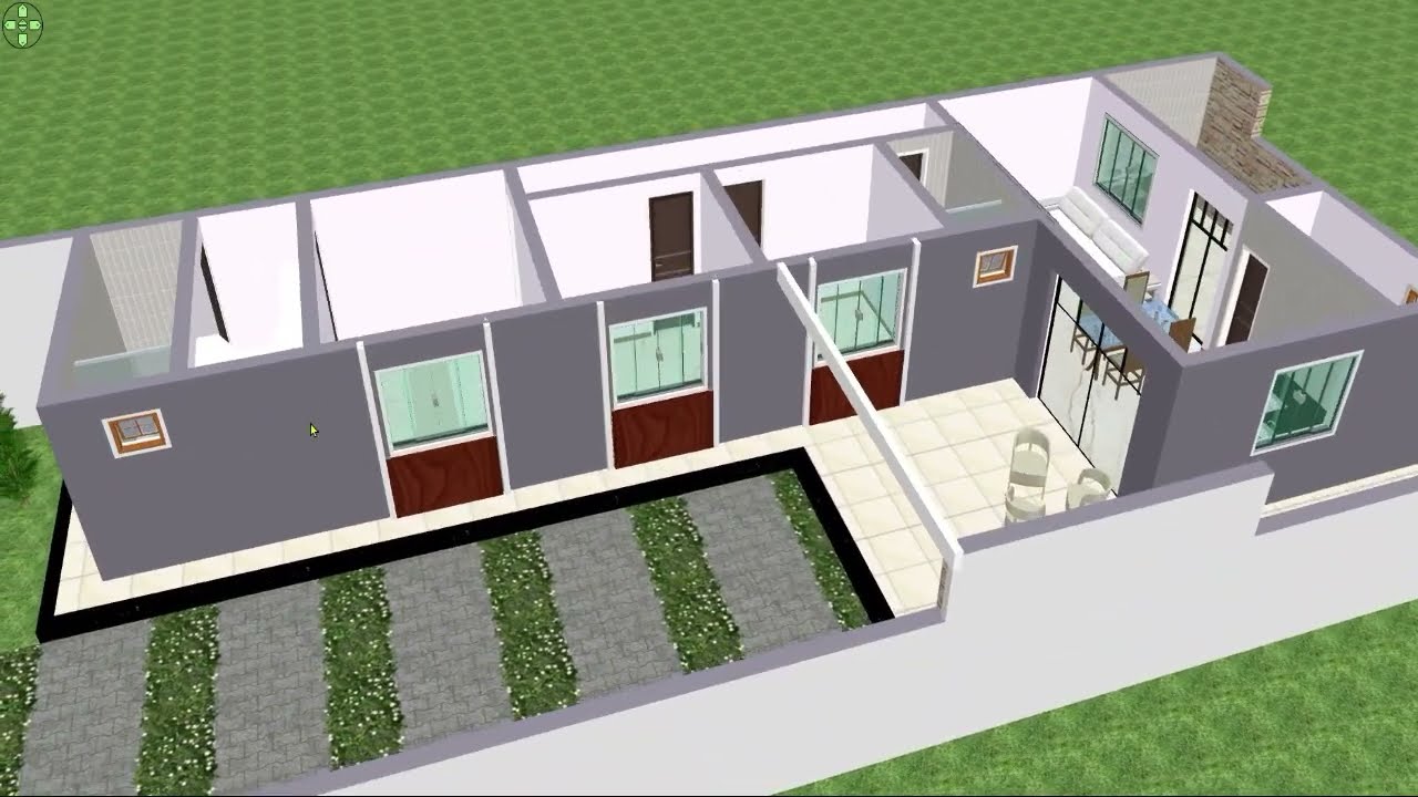 CASA EM L COM 3 QUARTOS YouTube