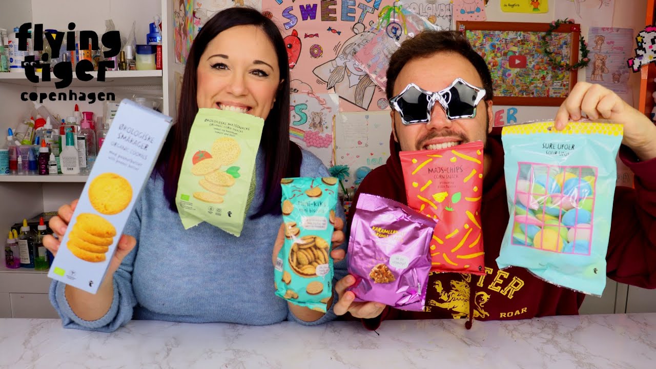 MANGIAMO TANTISSIMI SNACK DI TIGER!!! - YouTube