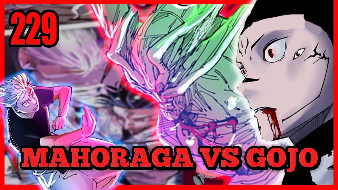 CHAPTER 229-JUJUTSU KAISEN‼️MAHORAGA MENGGAGALKAN KEMENANGAN GOJO ...