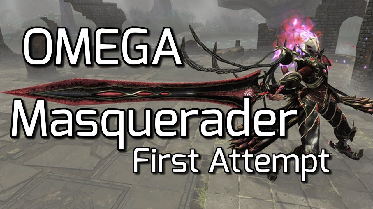PSO2 GLOBAL | Omega Masquerader (Hero) First Attempt #PSO2 - YouTube