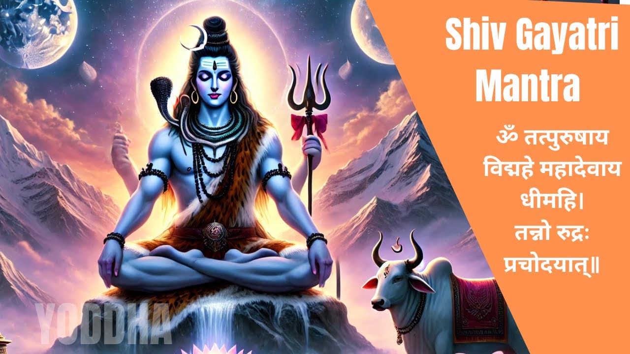 Shiv Gayatri Mantra # Lord Shiva's blessings for wisdom and spiritual ...