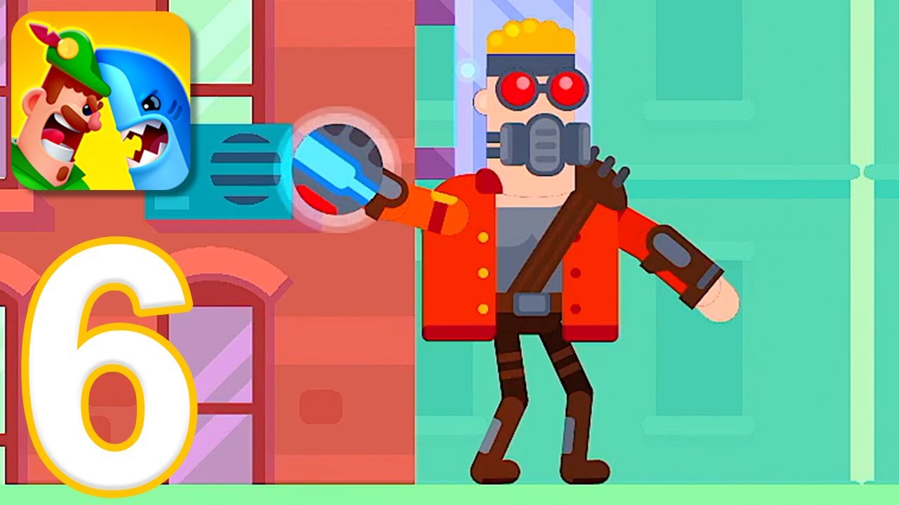 Ultimate Bowmasters - Gameplay Walkthrough Part 6 - 5 Characters (iOS ...