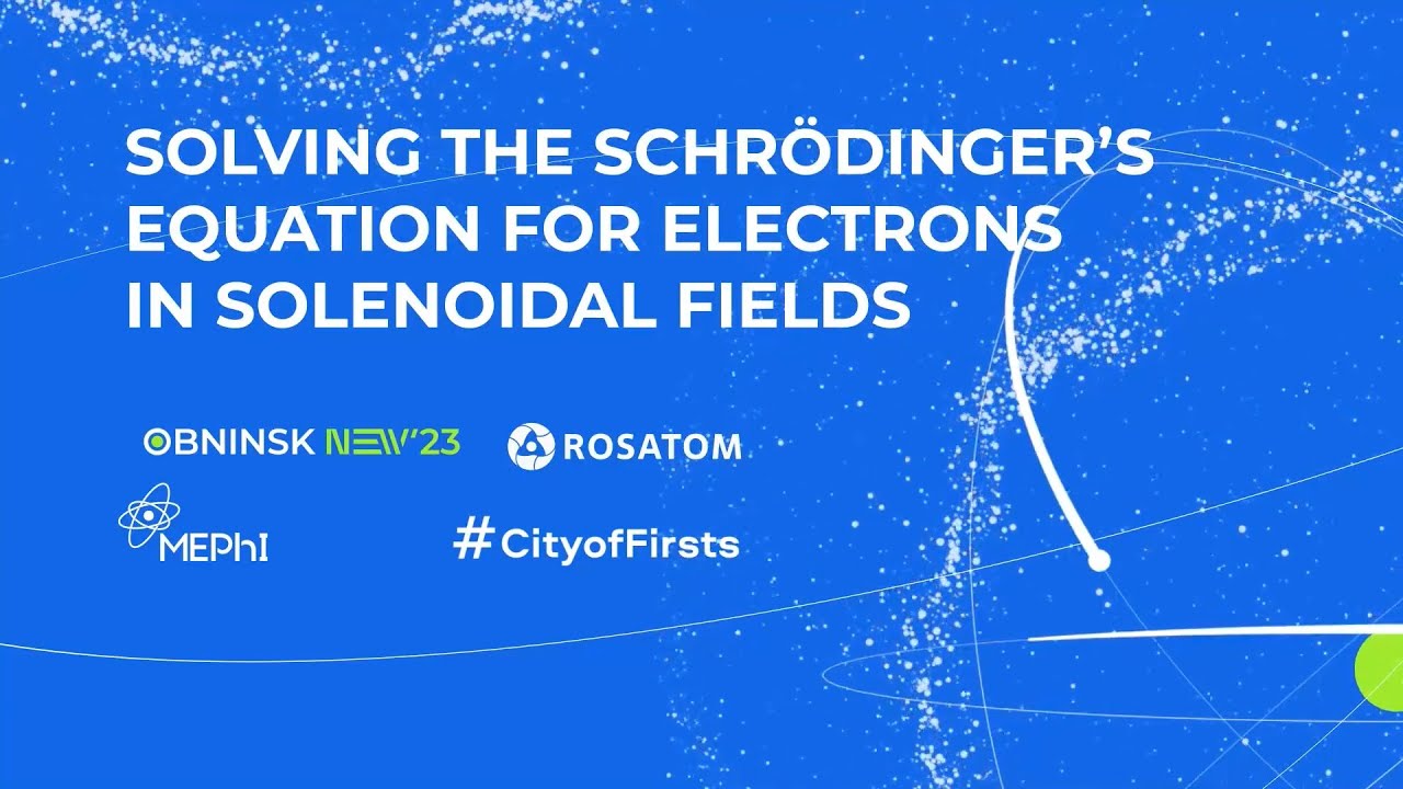 Solving the Schrödinger’s equation for electrons in solenoidal fields ...