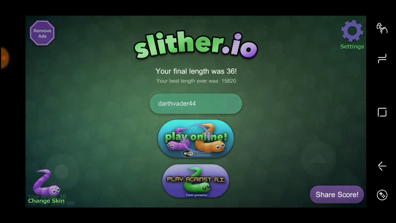Slither.io rage - YouTube