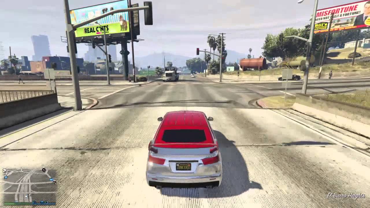 GTA 5: Ein bisschen Autobahn fahren - YouTube