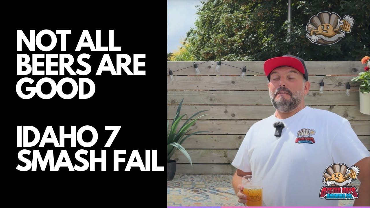 A SMASH beer gone wrong - Bad beer day - YouTube