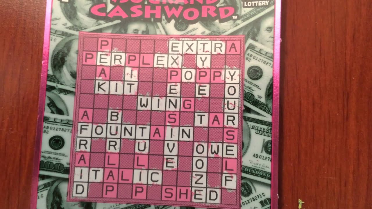 $30 Grand Cashword - 7/7/15 - YouTube