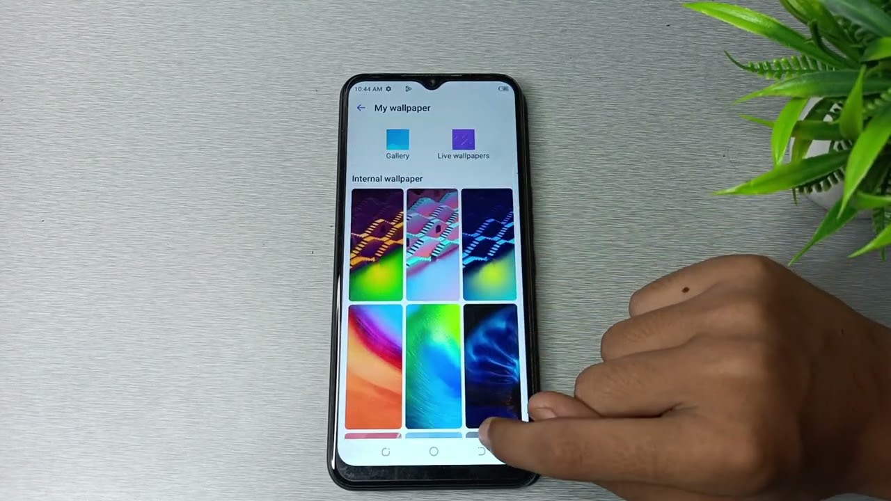 How to set screen lock wallpaper in Tecno Pop 6 Pro mobile in hindi ...