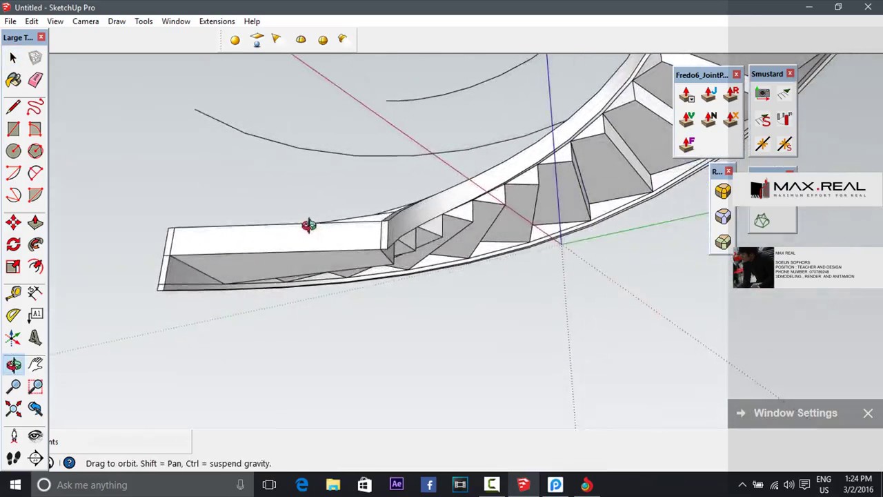 Sketchup Tutorial How To Make Spiral Stairs In Sketchup 1 YouTube sketchup-tutorial-how-to-make-spiral-stairs-in-sketchup-1-youtube
