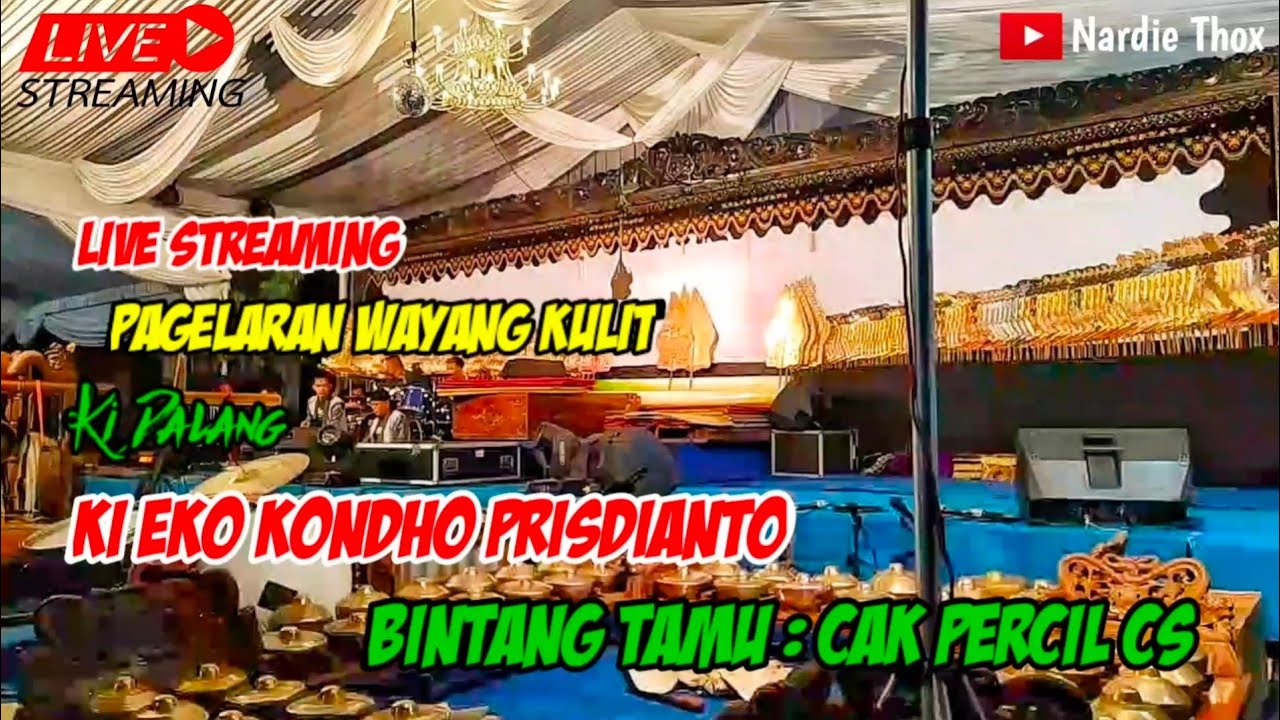 🔴 LIVE WAYANG KULIT DALANG EKO PRISDIANTO BERSAMA CAK PERCIL CS DI DESA ...