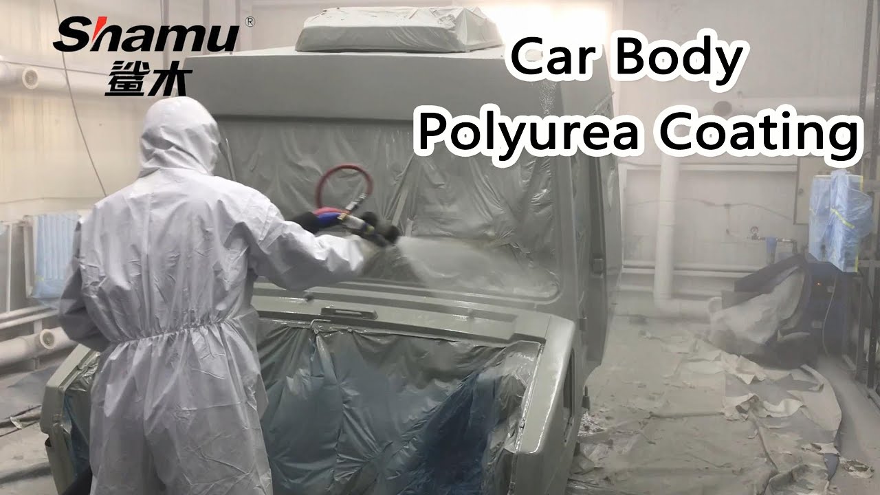 How to spray polyurea coating for car body and pick-up bed lining ...