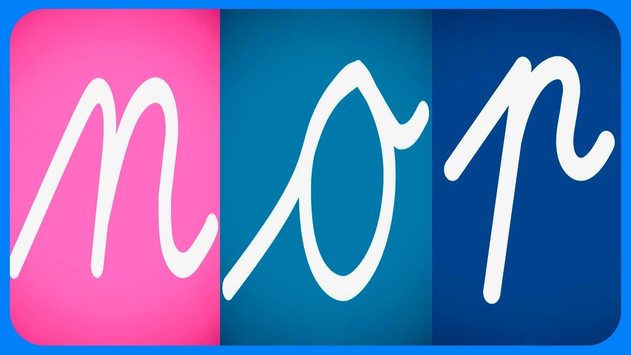 Letterschool Lowercase Letters DN Style Cursive ABC Trace #2 ...